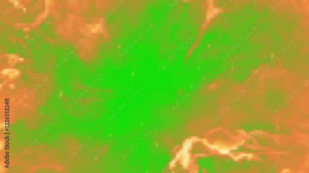 Fire Explosion Overlay Burning Blast Green Screen 4K Chroma Key VFX ...