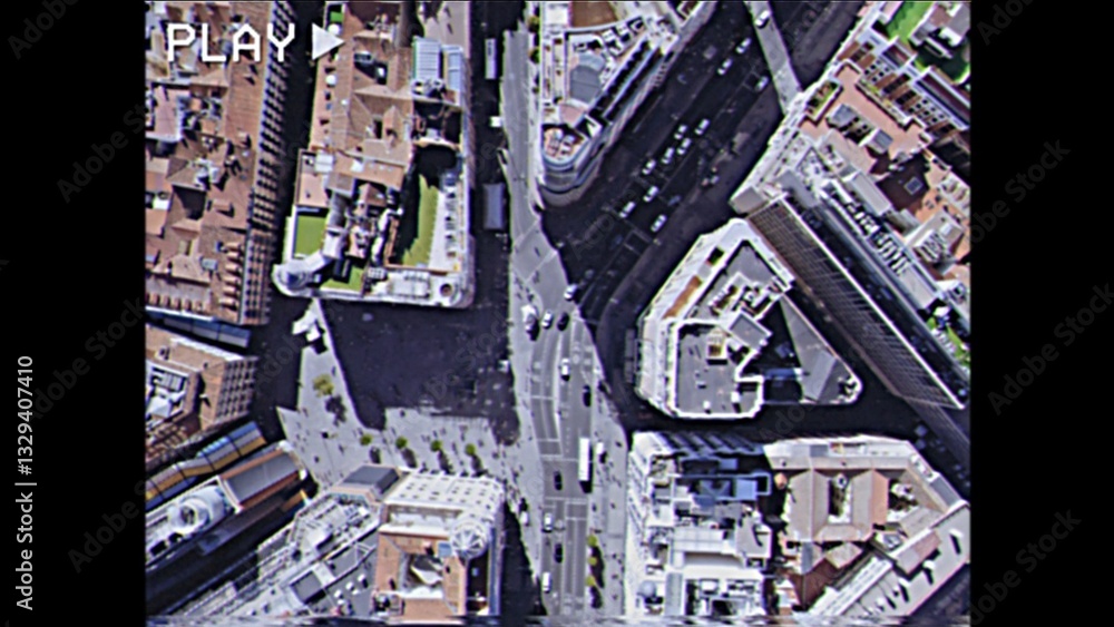 VHS Old School Camera Recording Overlay สต็อกเทมเพลต | Adobe Stock