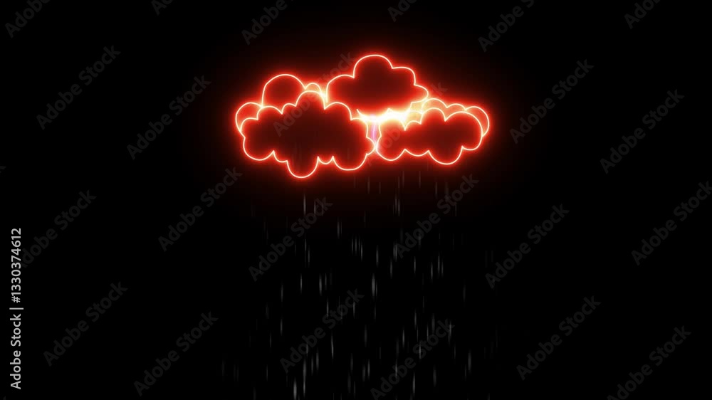 Weather Animations mix in 4K with Integrated Alpha Channel Cloud with ...