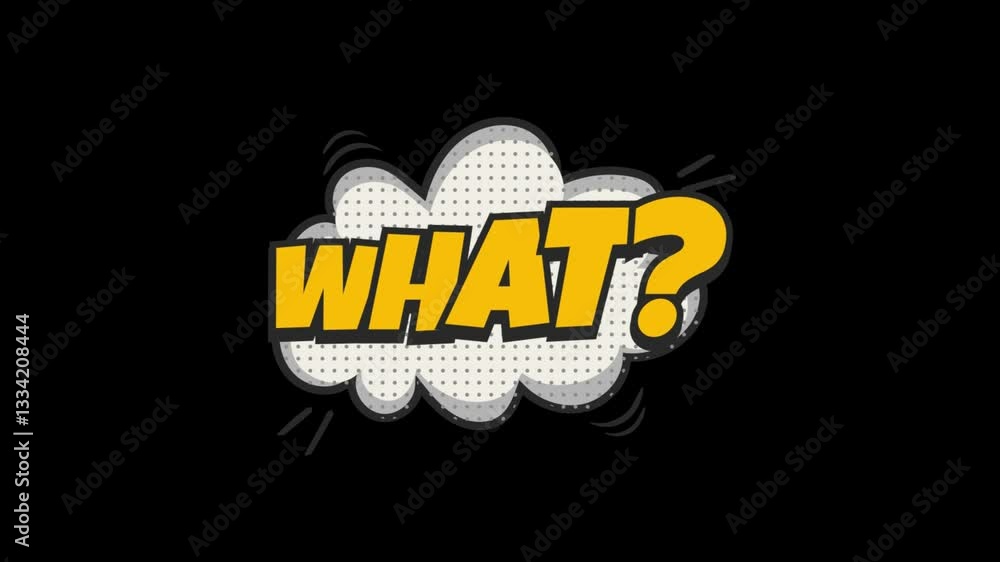 question mark animation. Cartoon comic questions marks flying animated ...