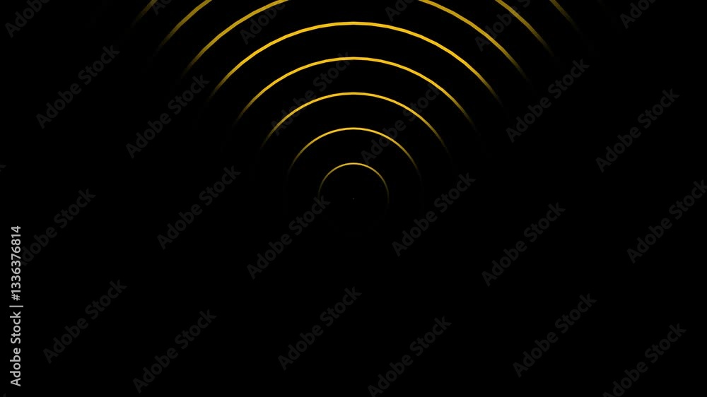 network tower produced radio wave concept on white background. radio ...