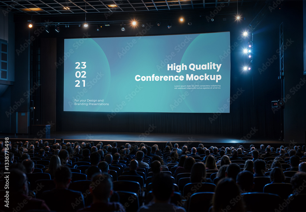 Conference Mockup Stock Template | Adobe Stock