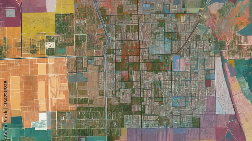 Geographic Information Systems (GIS) map visualizing spatial data for ... Geographic Information Systems (GIS) map visualizing spatial data for ...