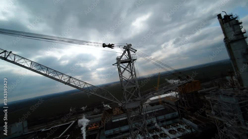 Explore the Azot chemical plant focusing on ammonia production captured ...