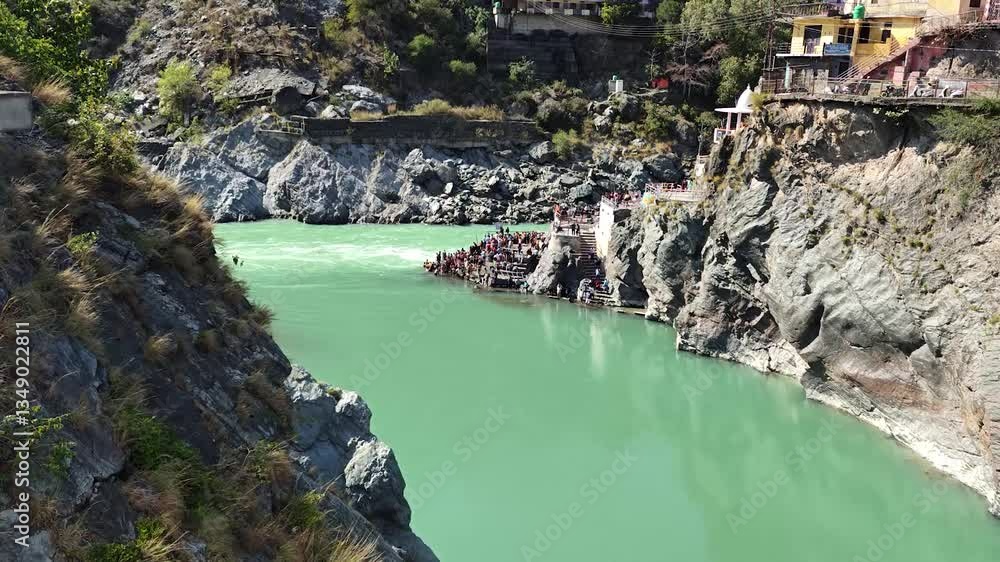 Devprayag is the place where the holy rivers Bhagirathi and Alaknanda ...
