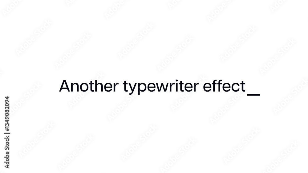 Blinking Cursor Titles Stock Template | Adobe Stock