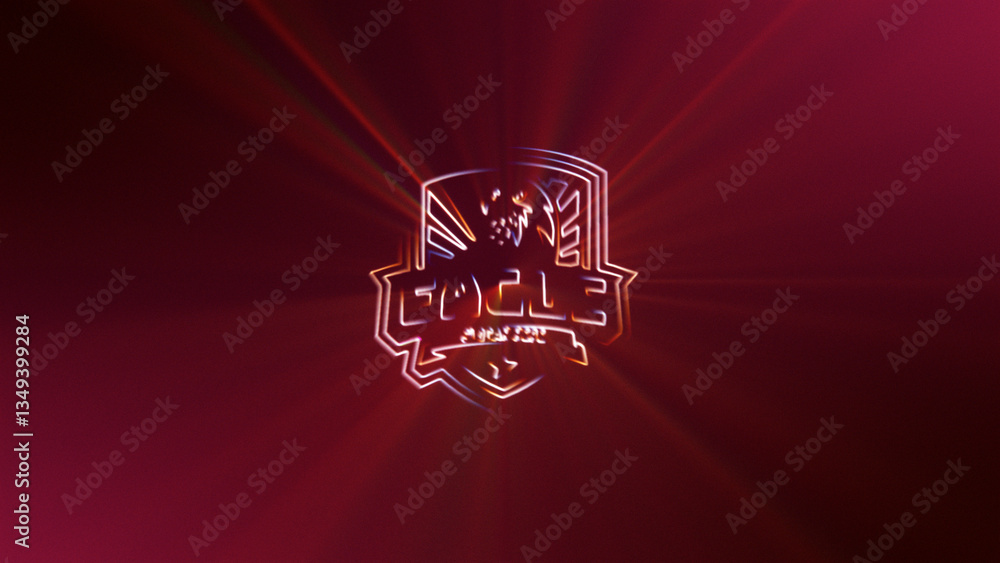 Light Rays Logo Reveal Stock Template | Adobe Stock