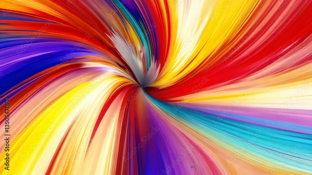 Enter a realm of innovation and creativity with an abstract colorful ...