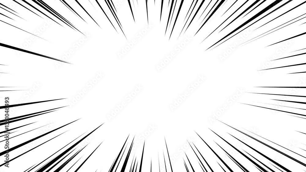 anime style comic spin line light background. Motion spin line ...