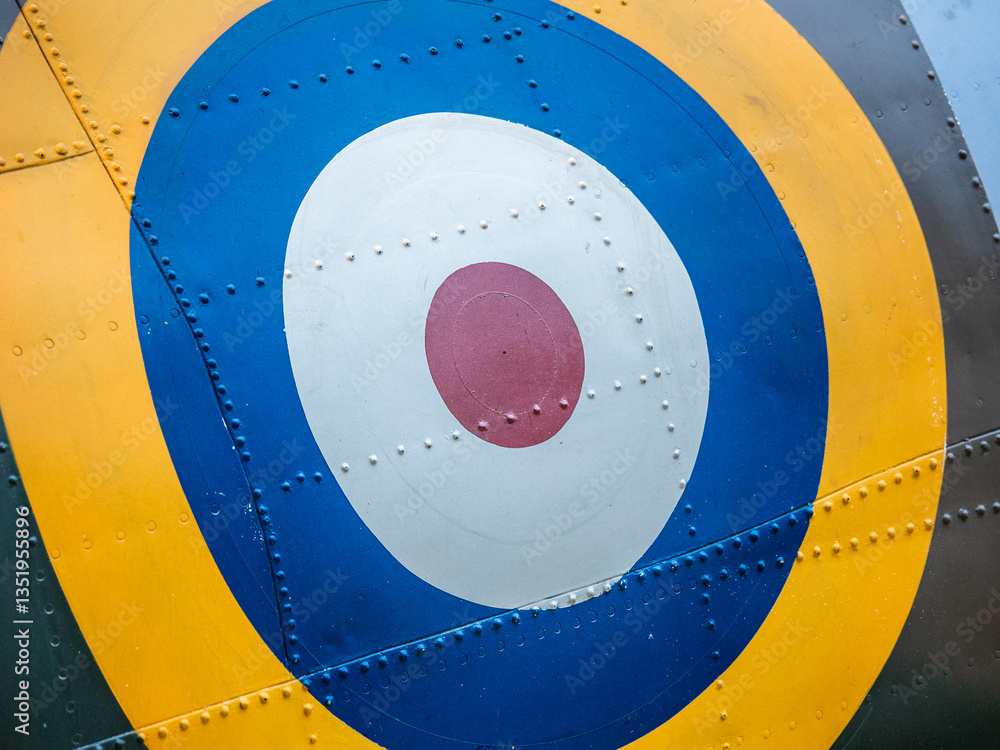 Poster Royal Air Force roundel on World War Two aircraft – Wall Art ...