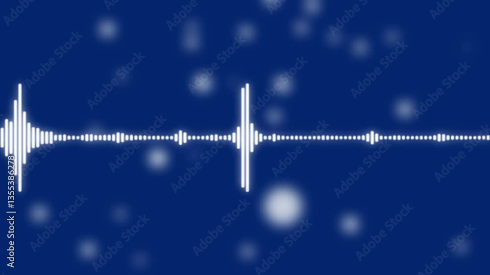 Sound Waves Animation, Oceanic Waveform Visual for Audio-Driven ...