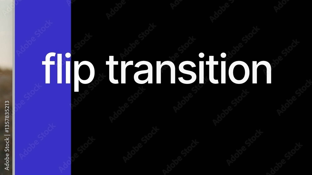 Solid Shape Transitions with Text Stock Template | Adobe Stock