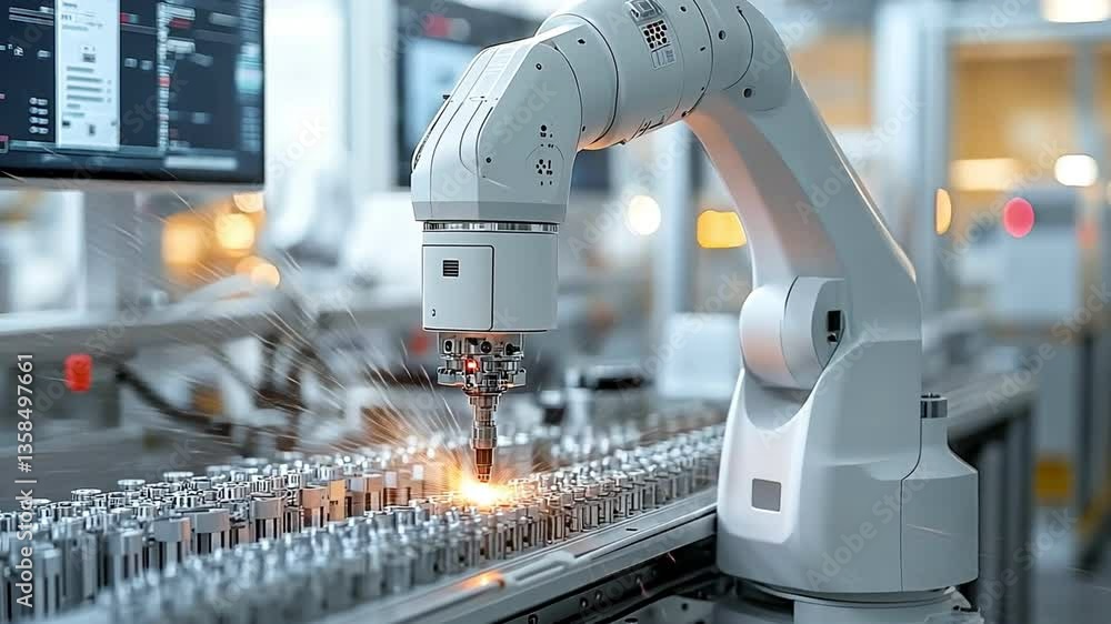 Automated robotic arm technology enhances precision welding and ...