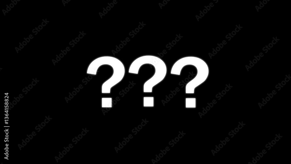 question mark icon cute animation. Question marks icon animation on ...