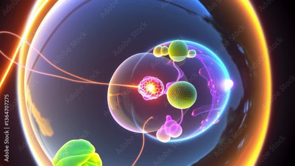 Pregnancy Stages Fetal Development & Maternal Health Animation A serene ...