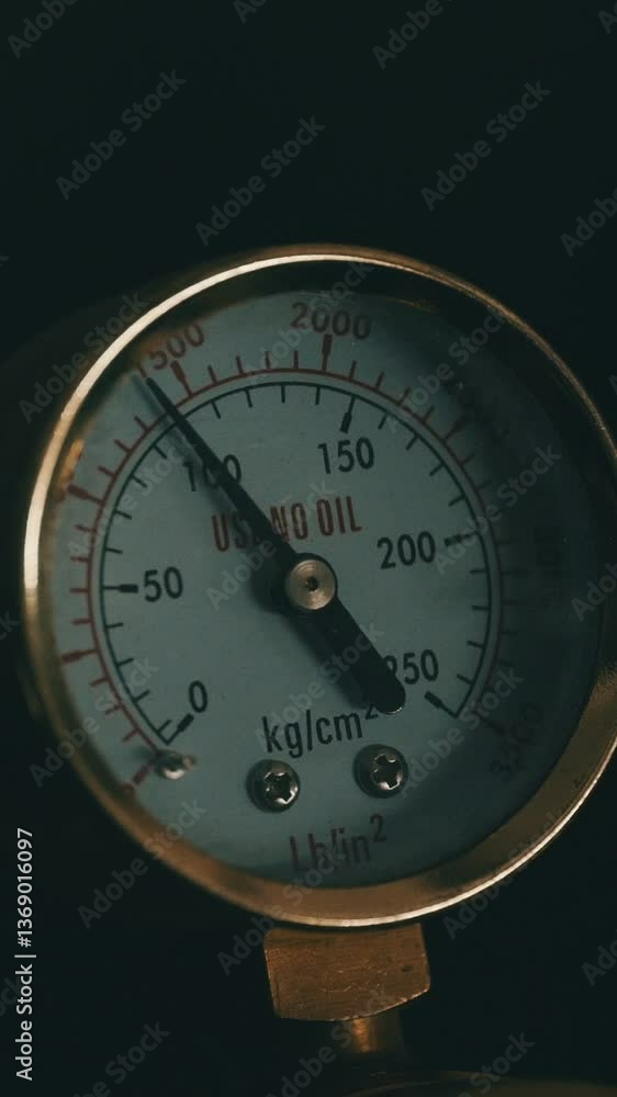 Pressure measurement sensor. Manometer Bar Pressure Gauge Fuel Air ...