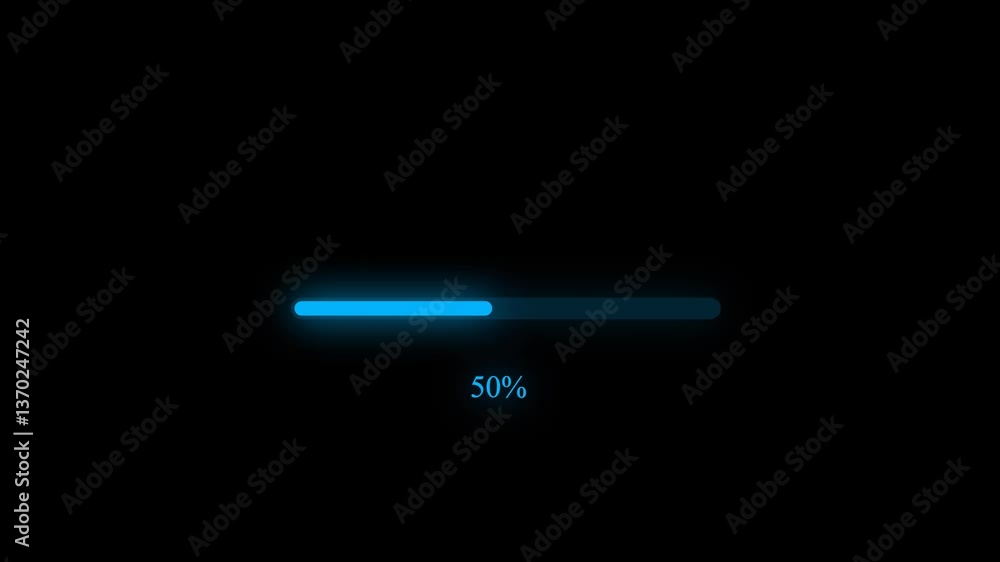 loading bar countdown film reel, loading bar movie leader, retro ...