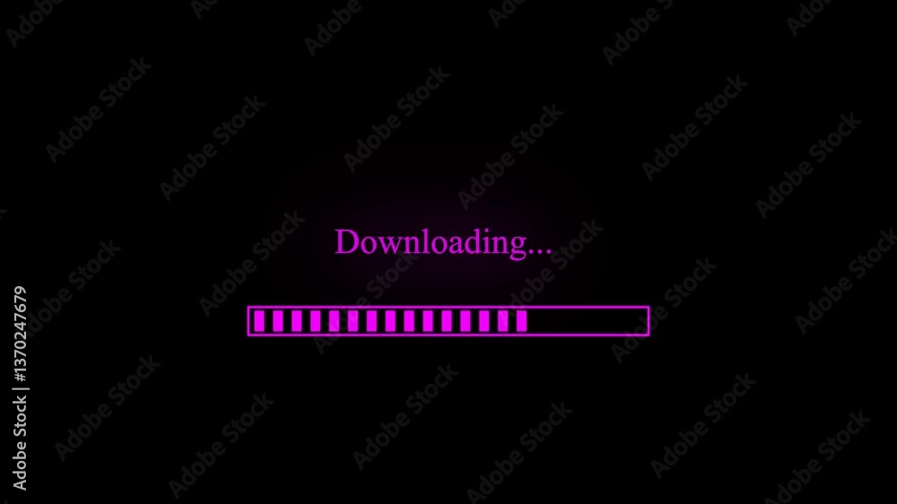 loading bar countdown film reel, loading bar movie leader, retro ...