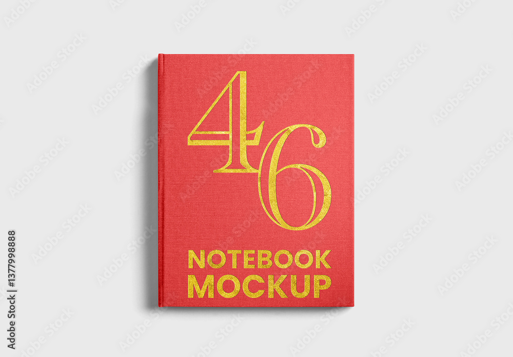 Embossed Notebook Cover Mockup Stock Template | Adobe Stock