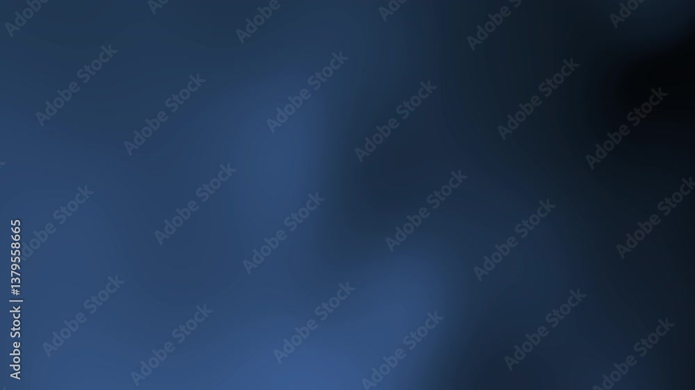 Soft Dark Blue Abstract
