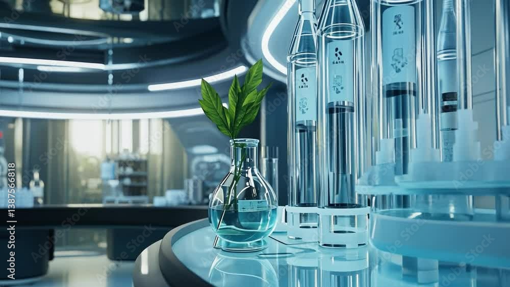 Eco-Lab Fusion: A state-of-the-art lab, marrying nature's serenity with ...