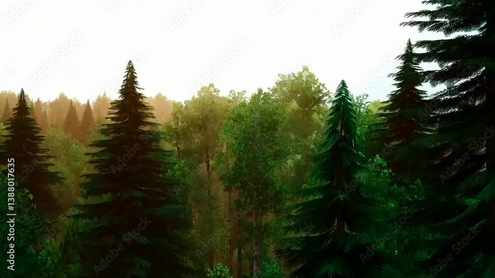 Forest footage camera roll Stock Video | Adobe Stock