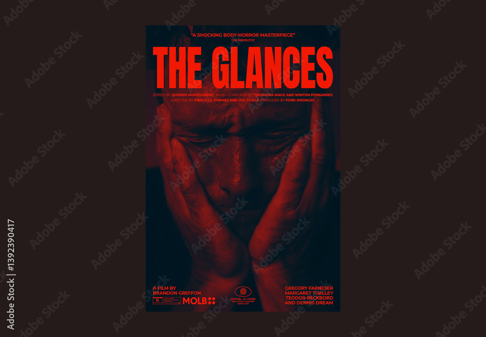 Horror Film Poster Stock Template | Adobe Stock