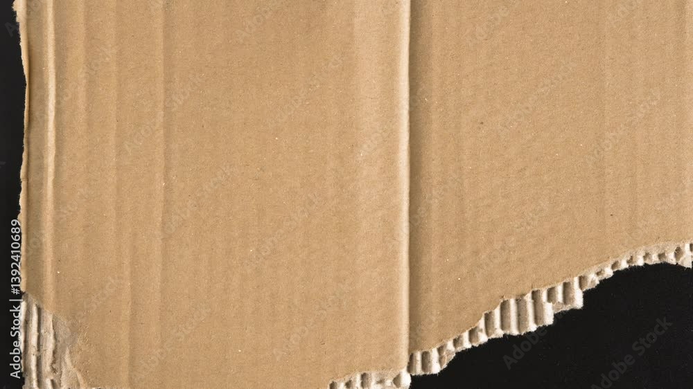 Crumpled paper texture. Stop motion. Seamless loop. Grunge paper ...