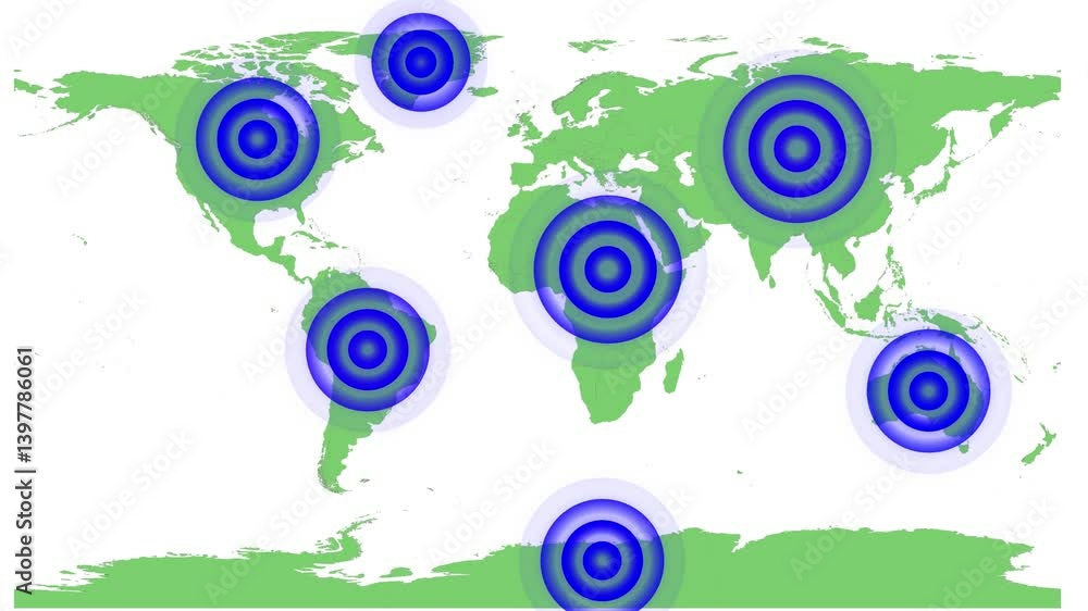 World Map Full Background. social network diagram on a world map ...