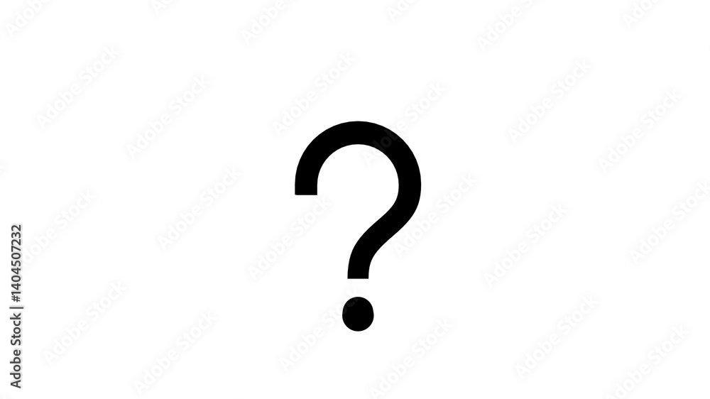 question mark animation, Question Mark Sign motion graphics, ask Mark ...