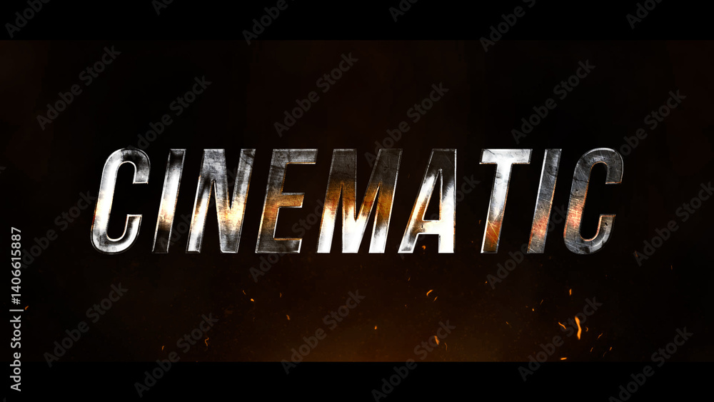 Cinematic Title And Logo Animation Stock Template | Adobe Stock