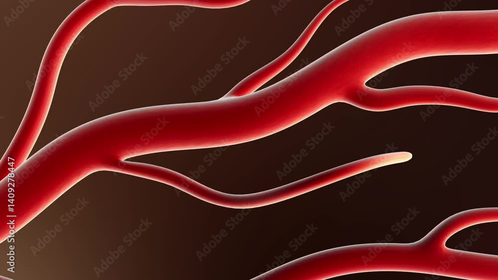 3D Blood Vessel Growth Animation,Medical Education , Surgical ...