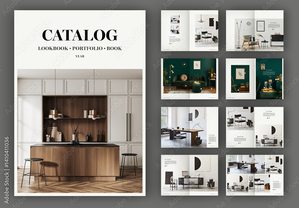 Catalog Layout Stock Template | Adobe Stock