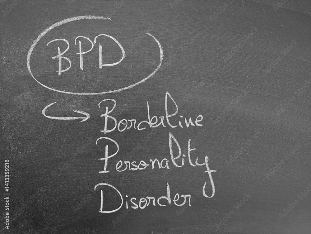 Poster Borderline Personality Disorder, or BPD, is a mental health ...