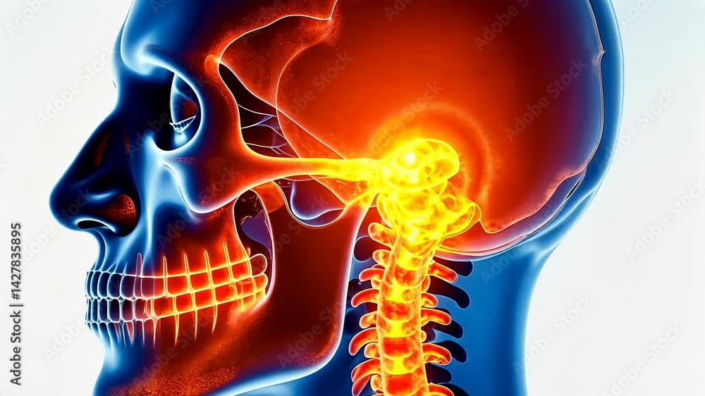 X-ray dental, tooth imaging, jaw anatomy. Oral health. Gums protect ...