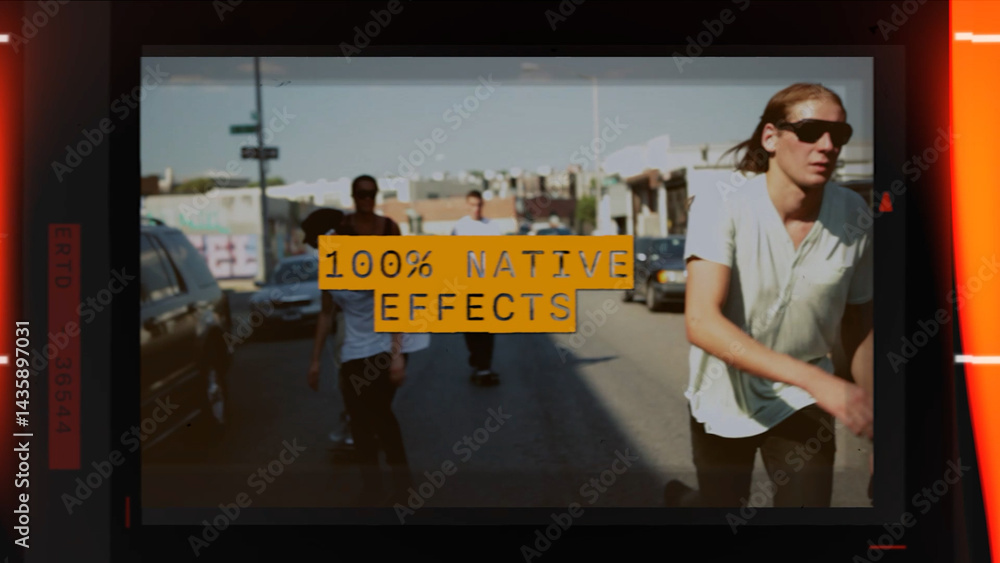 Analog Film Slides Slideshow Stock Template | Adobe Stock