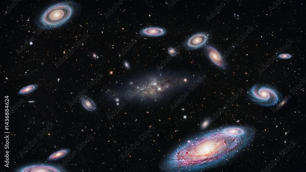 Zooming Into a Cluster of Galaxies, Revealing Billions of Galaxies ...