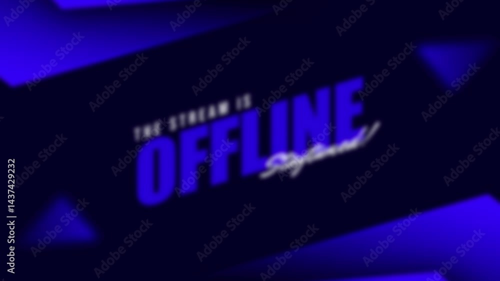 Animated stream overlays. The stream will start soon, offline, and I'll ...