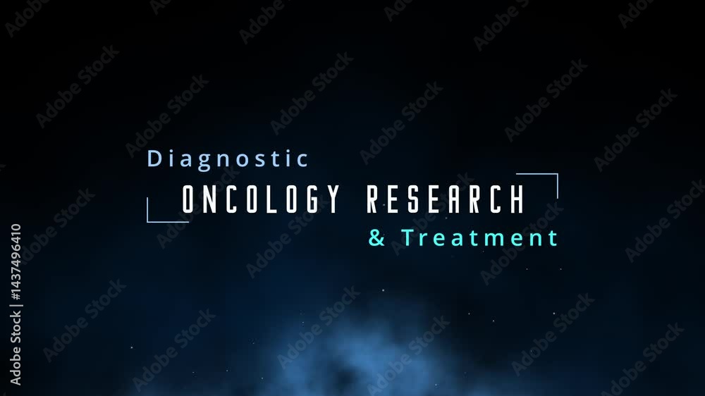 Oncology research animation and cancer research animation word cloud ...