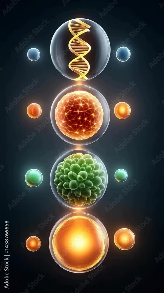 Comparative virus types highlighting DNA versus RNA viruses, lifecycle ...