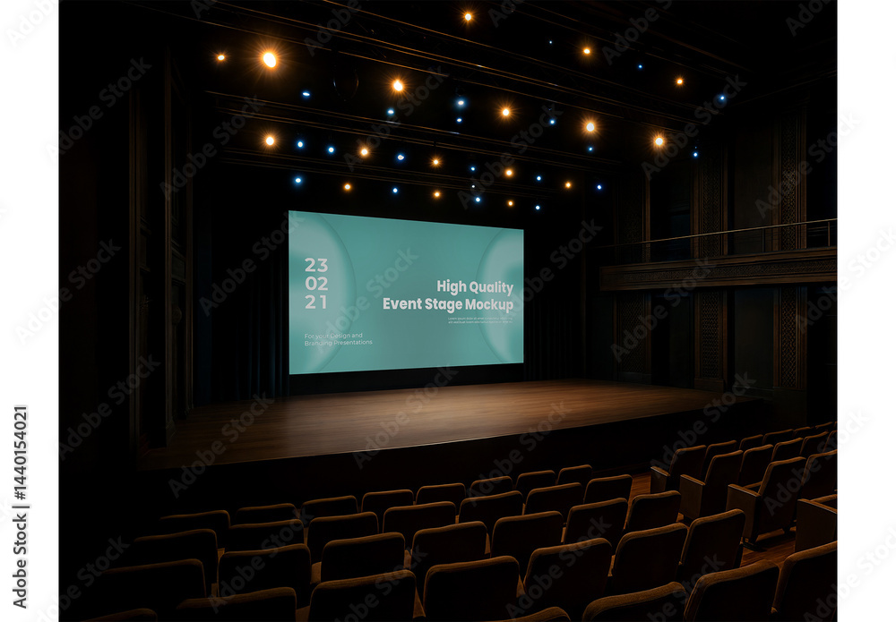 Event Stage Mockup Stock Template | Adobe Stock