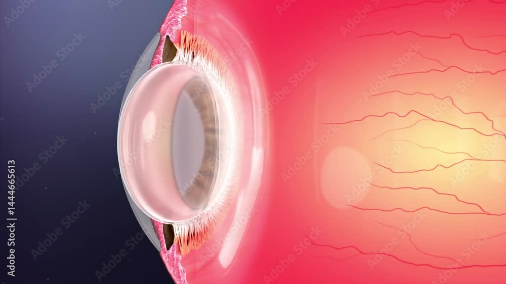 Anatomy of the human eye,ciliary muscle relaxation,Myopia vídeo do ...