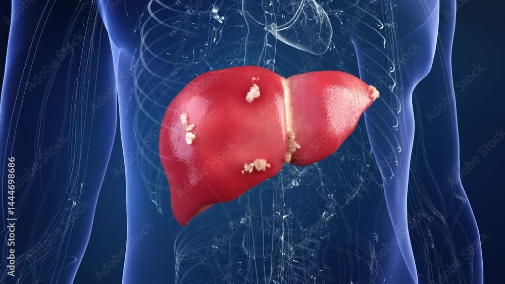 Digestive system liver cyst, hepatitis, cirrhosis, malignant tumor ...