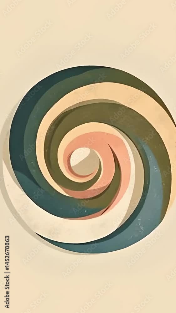 sunburst spiral vector animation, retro sunburst animated background ...