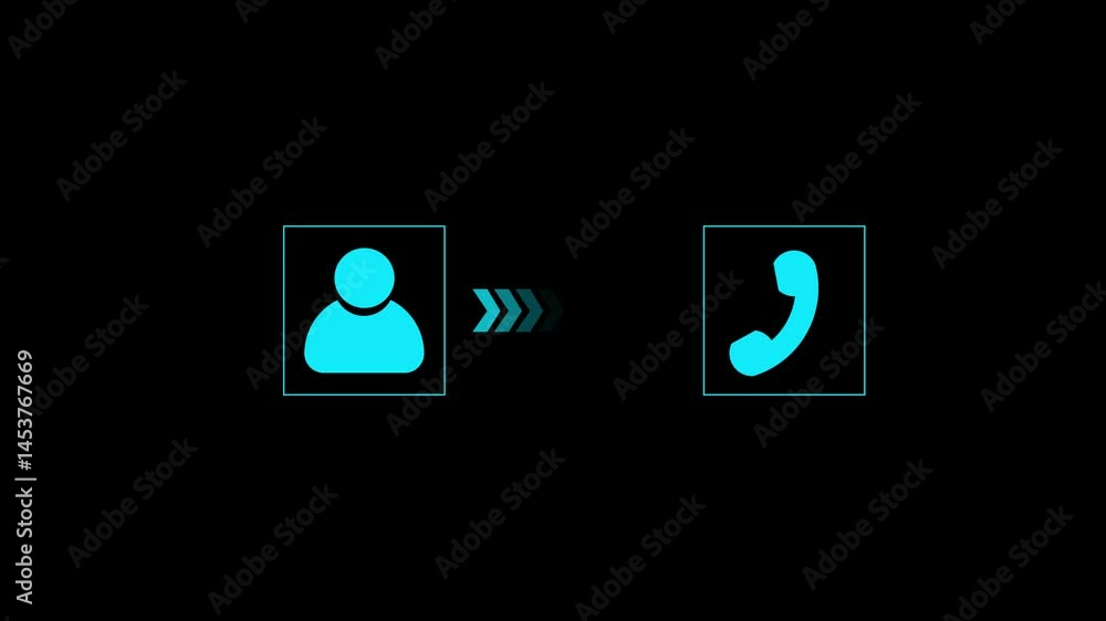 Neon Ringing phone icon Ideas for Talking to Support concept. Glowing ...