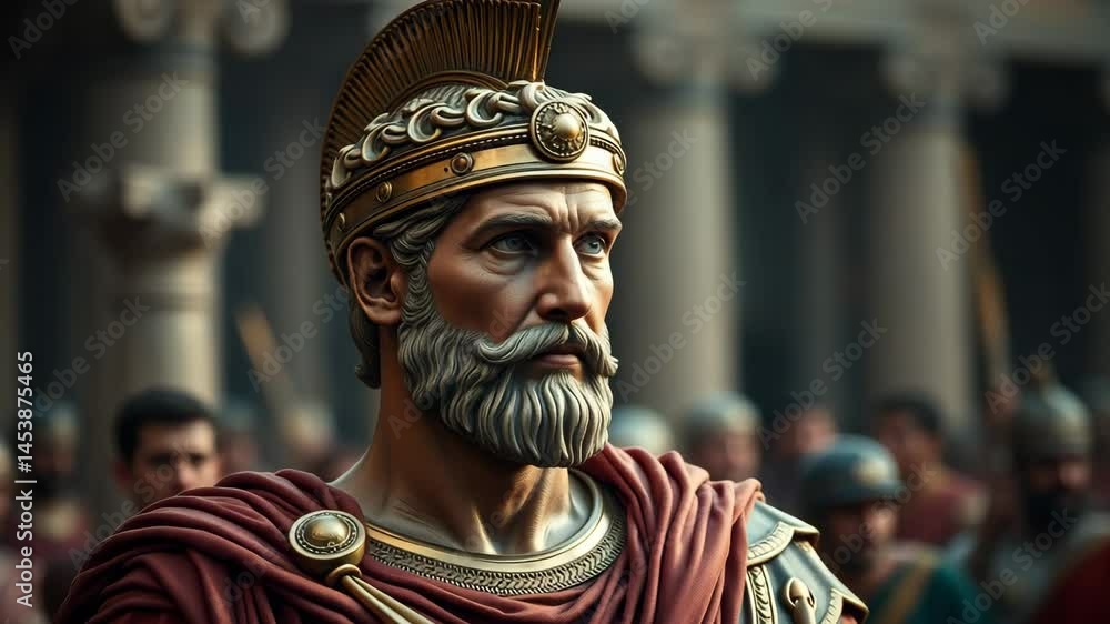 Gus Julius Caesar renowned Roman general statesman iconic historical ...