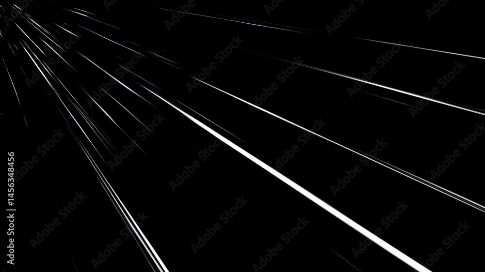 Animated Comic Light Speed Lines, Moving Anime Speed Line Background ...