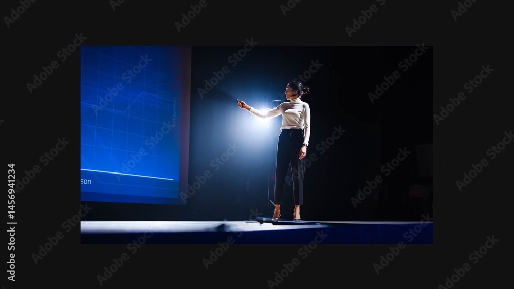 Modello Stock Fullscreen Modern Slide Deck Transitions | Adobe Stock