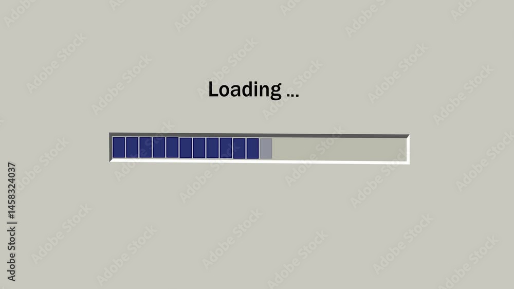 Status loading and upload bar animation, 4K Progress Bar Animation ...