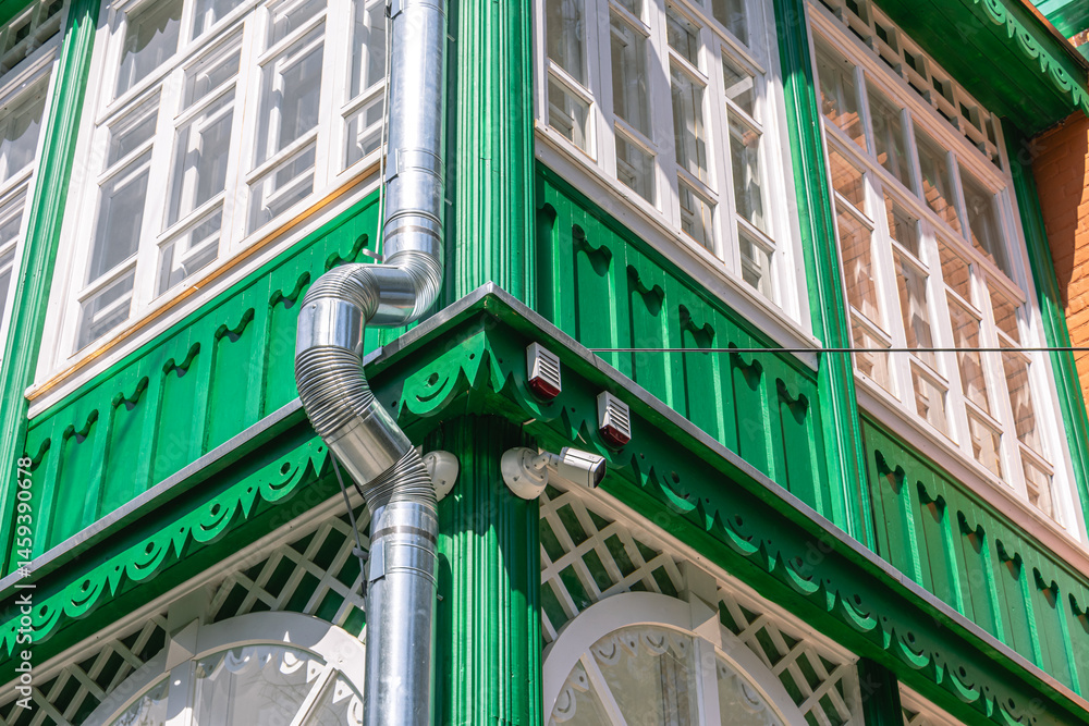 Poster The drainage system is designed to protect the roof, facade and ...